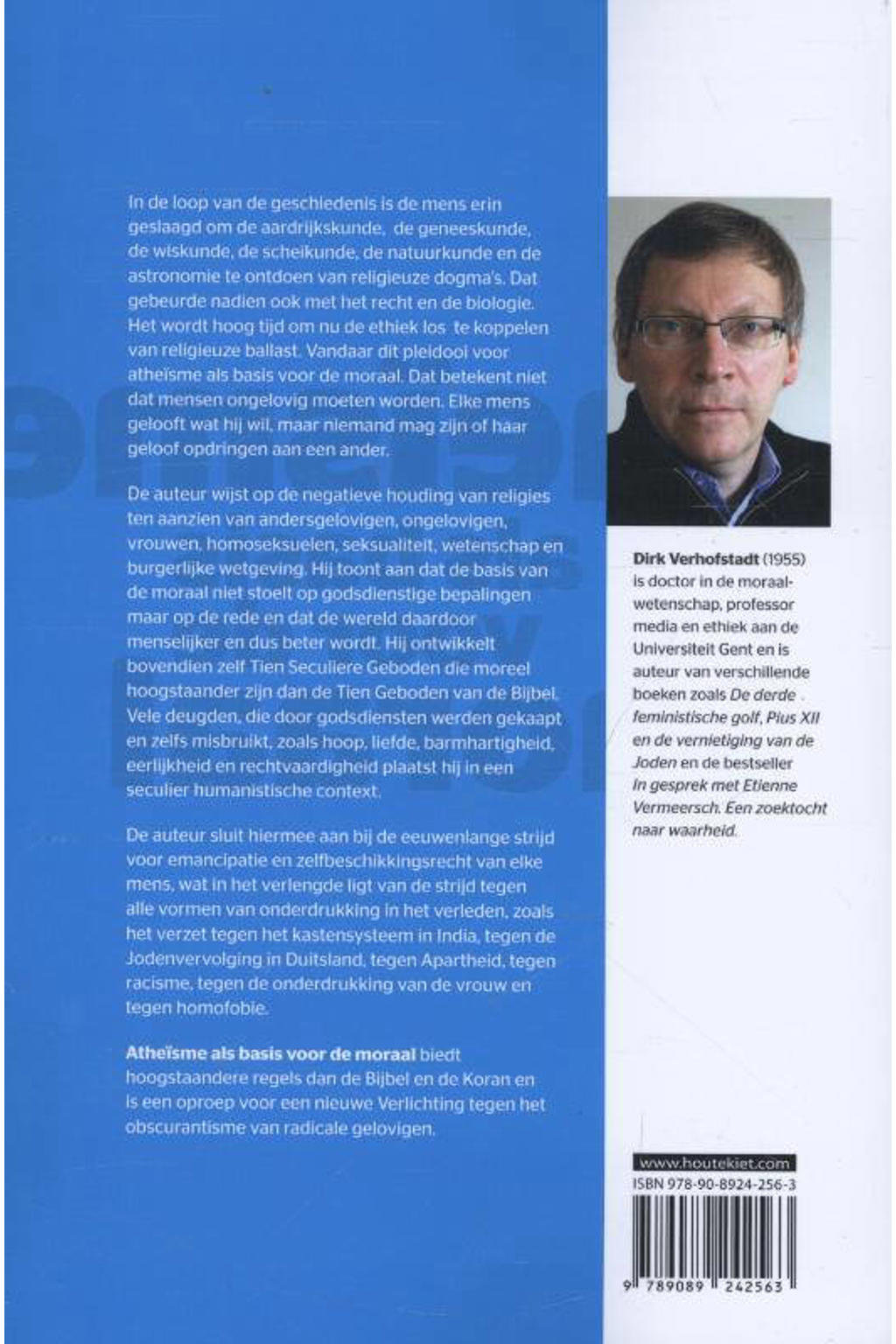 Dirk Verhofstadt Atheisme als basis voor de moraal | wehkamp