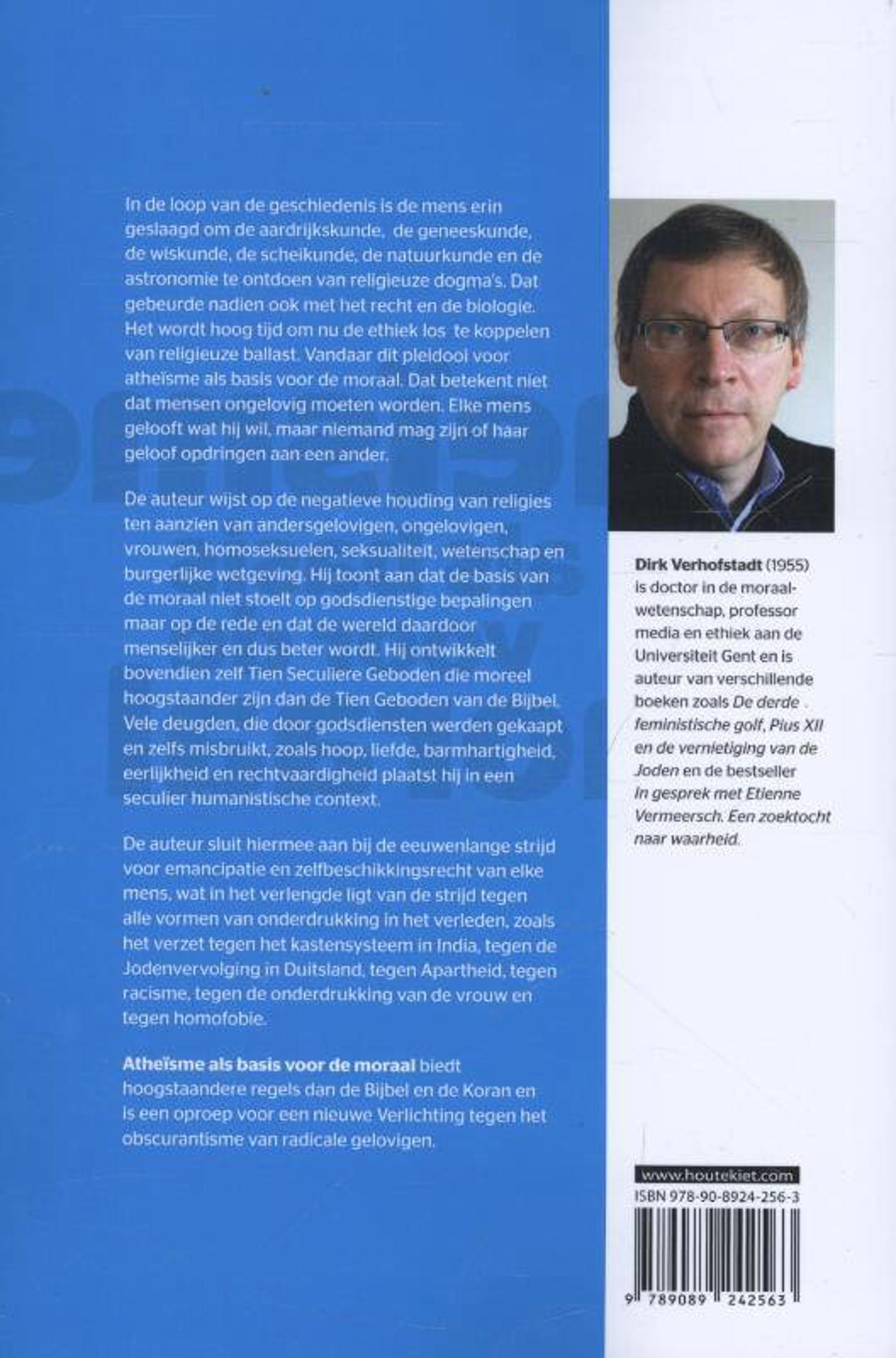 Dirk Verhofstadt Atheisme als basis voor de moraal | wehkamp
