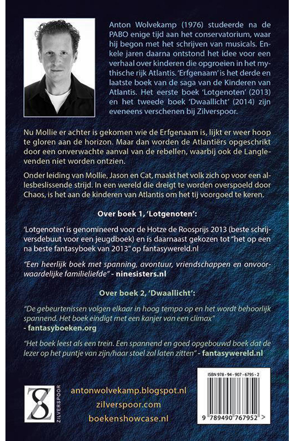 Anton Wolvekamp Kinderen van Atlantis: Erfgenaam | wehkamp