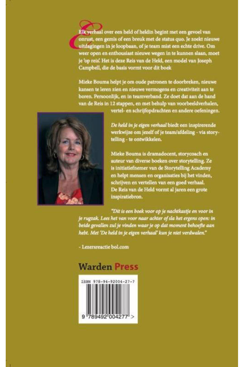 Mieke Bouma De held in je eigen verhaal | wehkamp