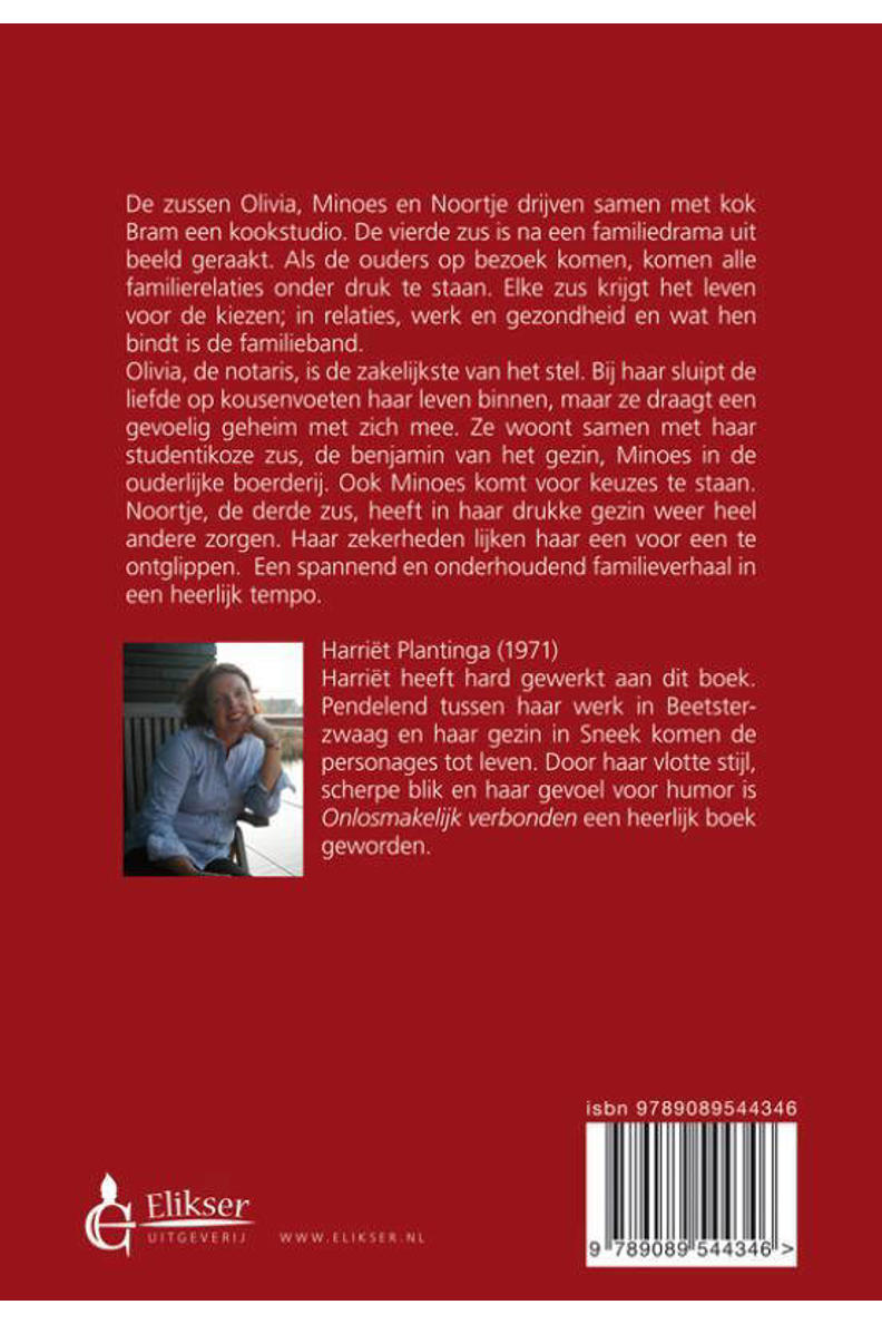 Harriët Plantinga Onlosmakelijk verbonden | wehkamp