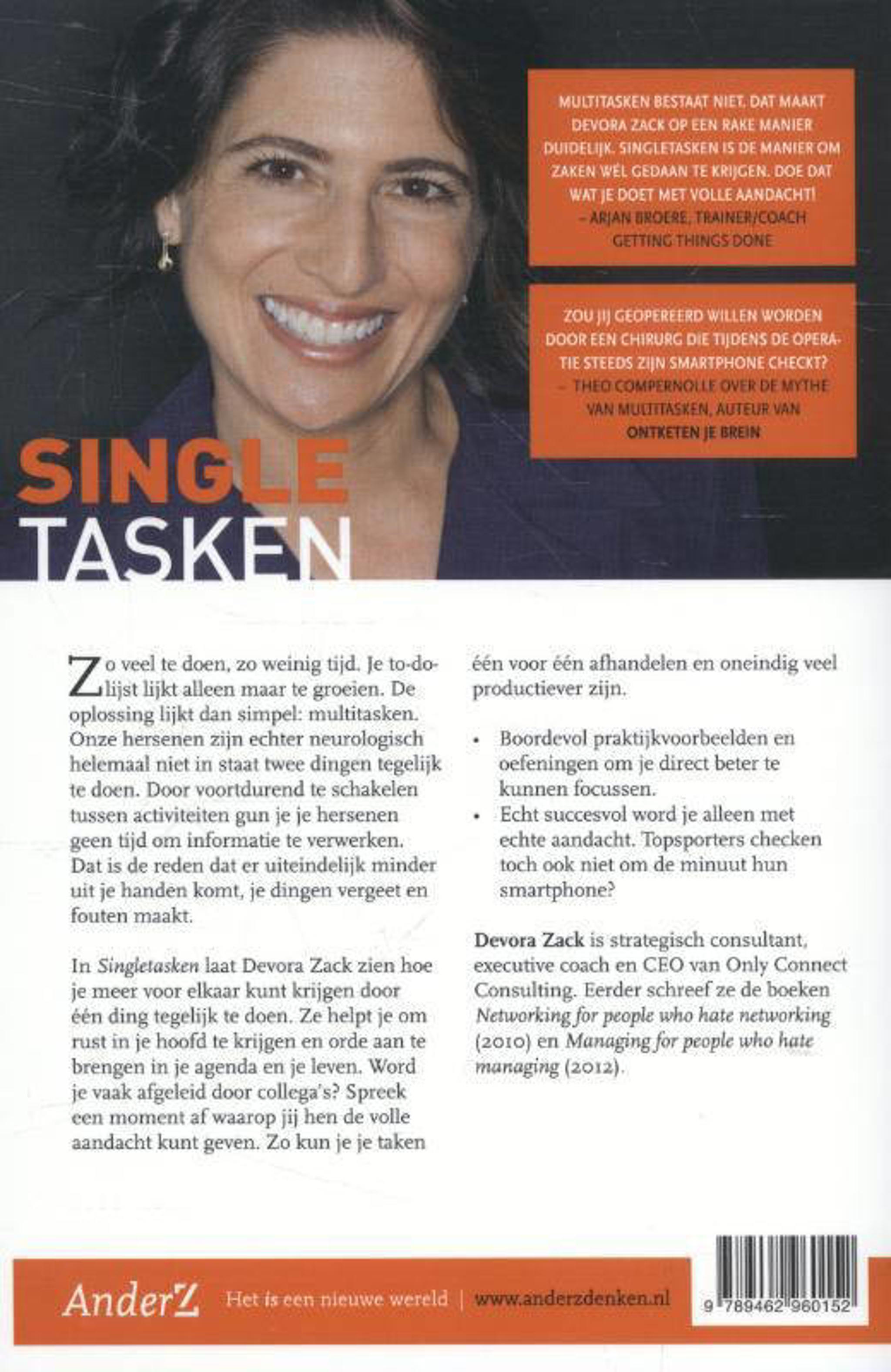 Devora Zack Singletasken kopen? | Morgen in huis | wehkamp