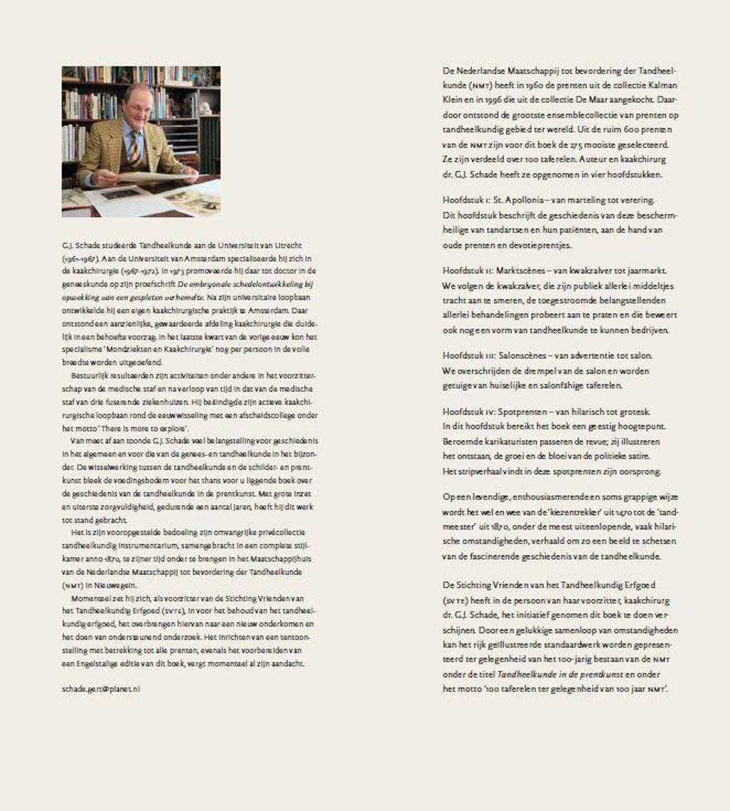 G.J. Schade Tandheelkunde in de prentkunst | wehkamp