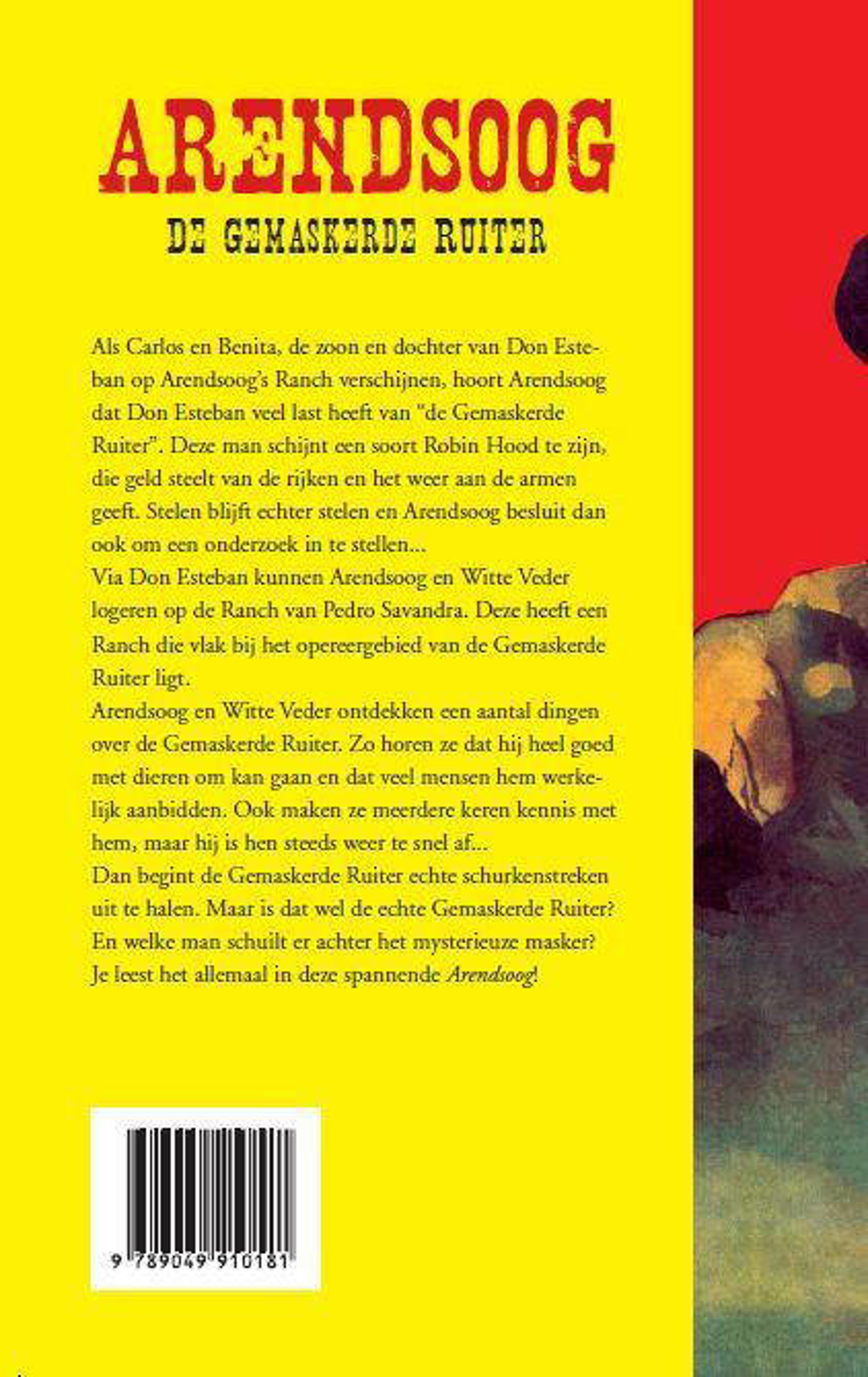 Jan Nowee Arendsoog-serie: De gemaskerde ruiter | wehkamp