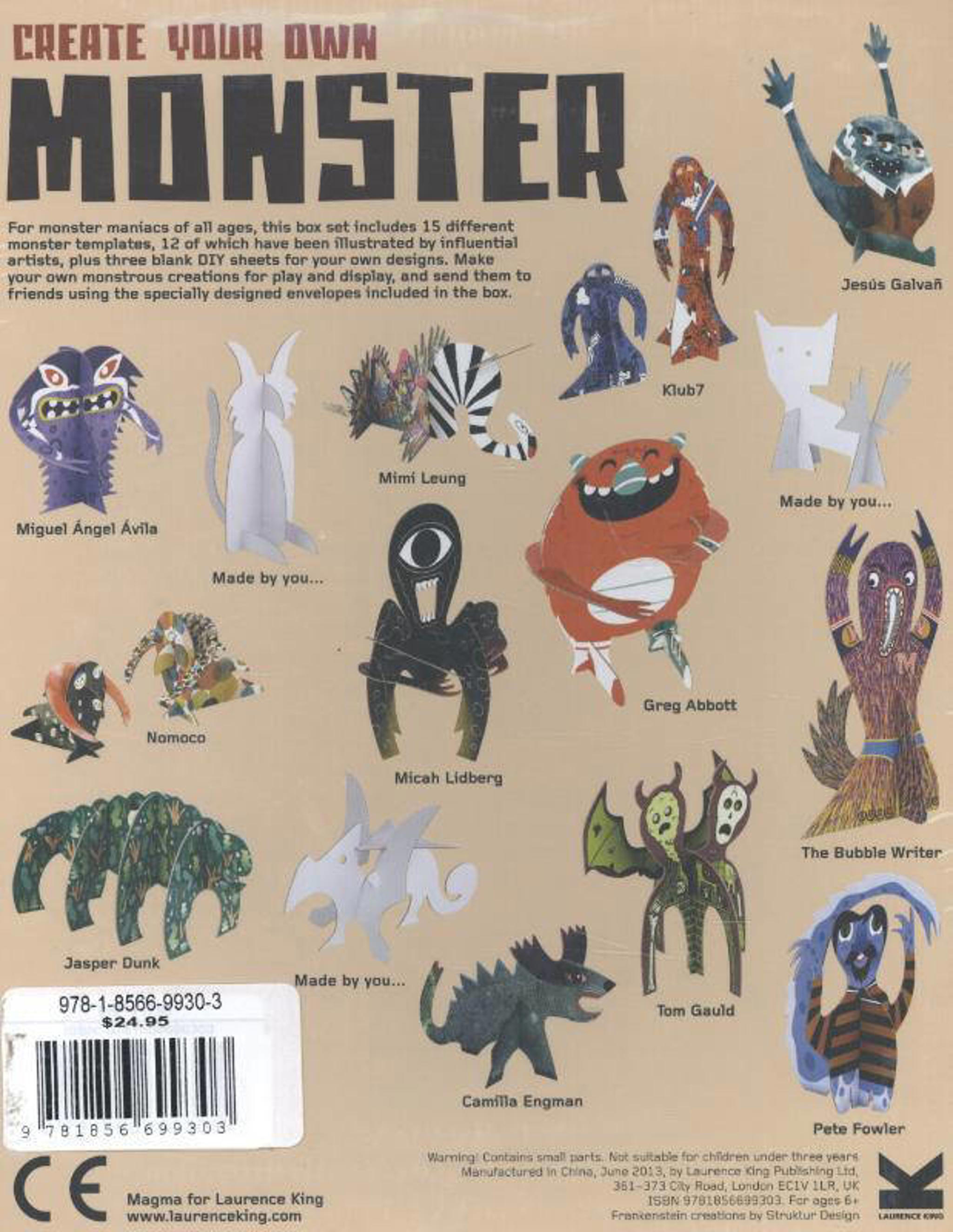 Magma Create Your Own Monster | wehkamp