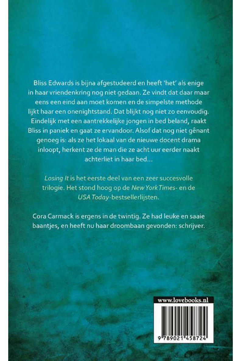 Cora Carmack Losing it: Losing it | wehkamp