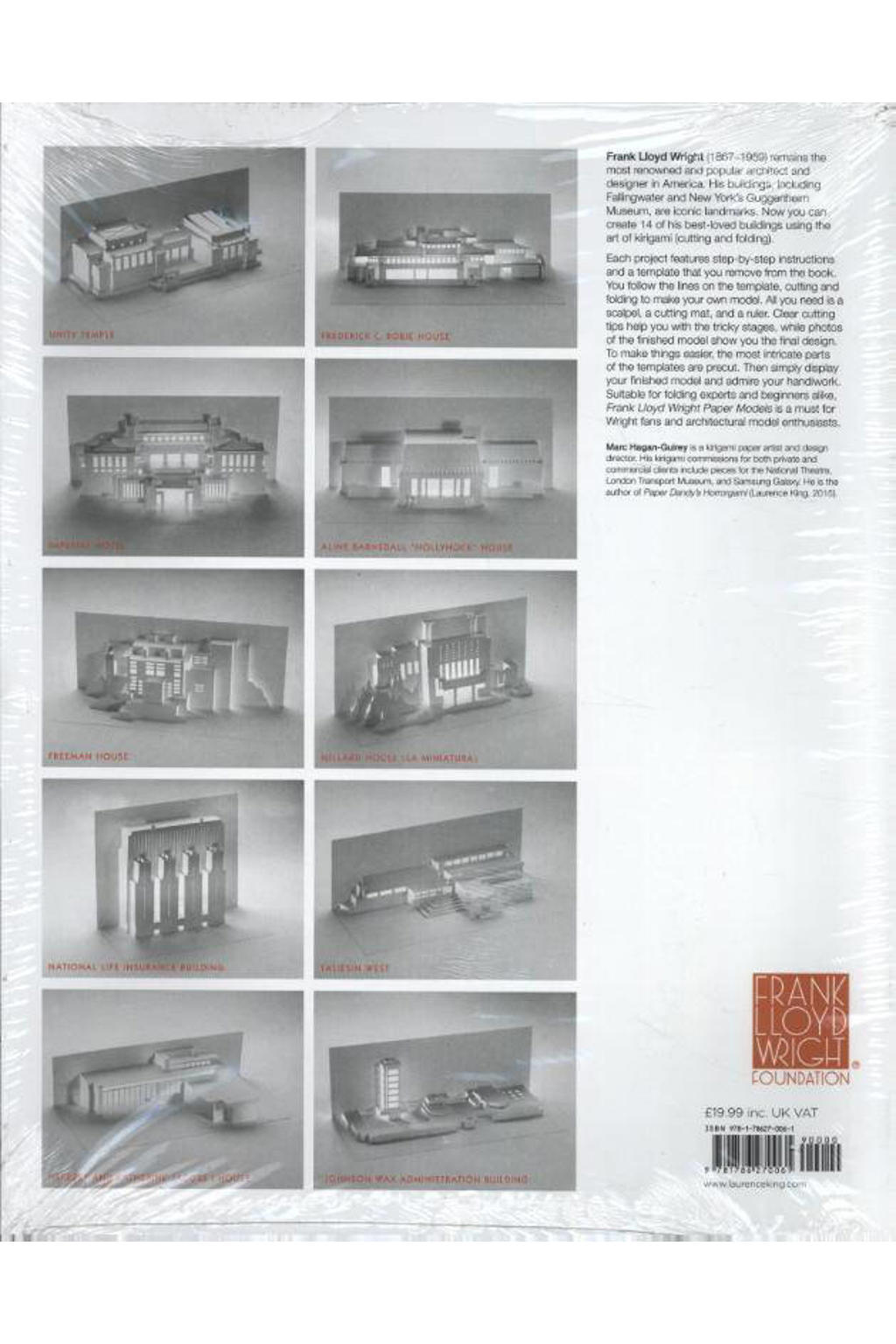 Marc Hagan-Guirey Frank Lloyd Wright Paper Models | wehkamp