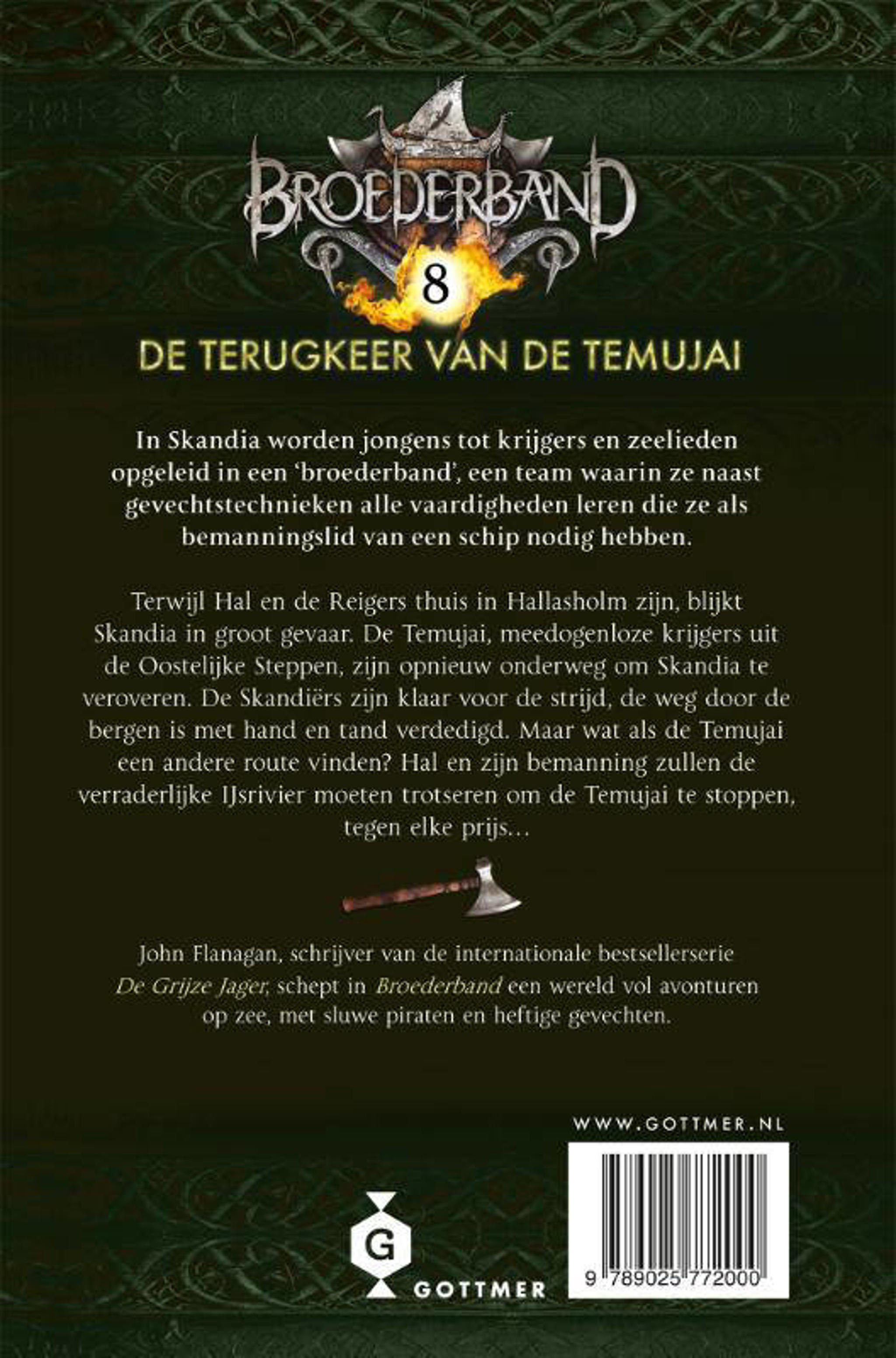 John Flanagan Broederband: De terugkeer van de Temujai | wehkamp