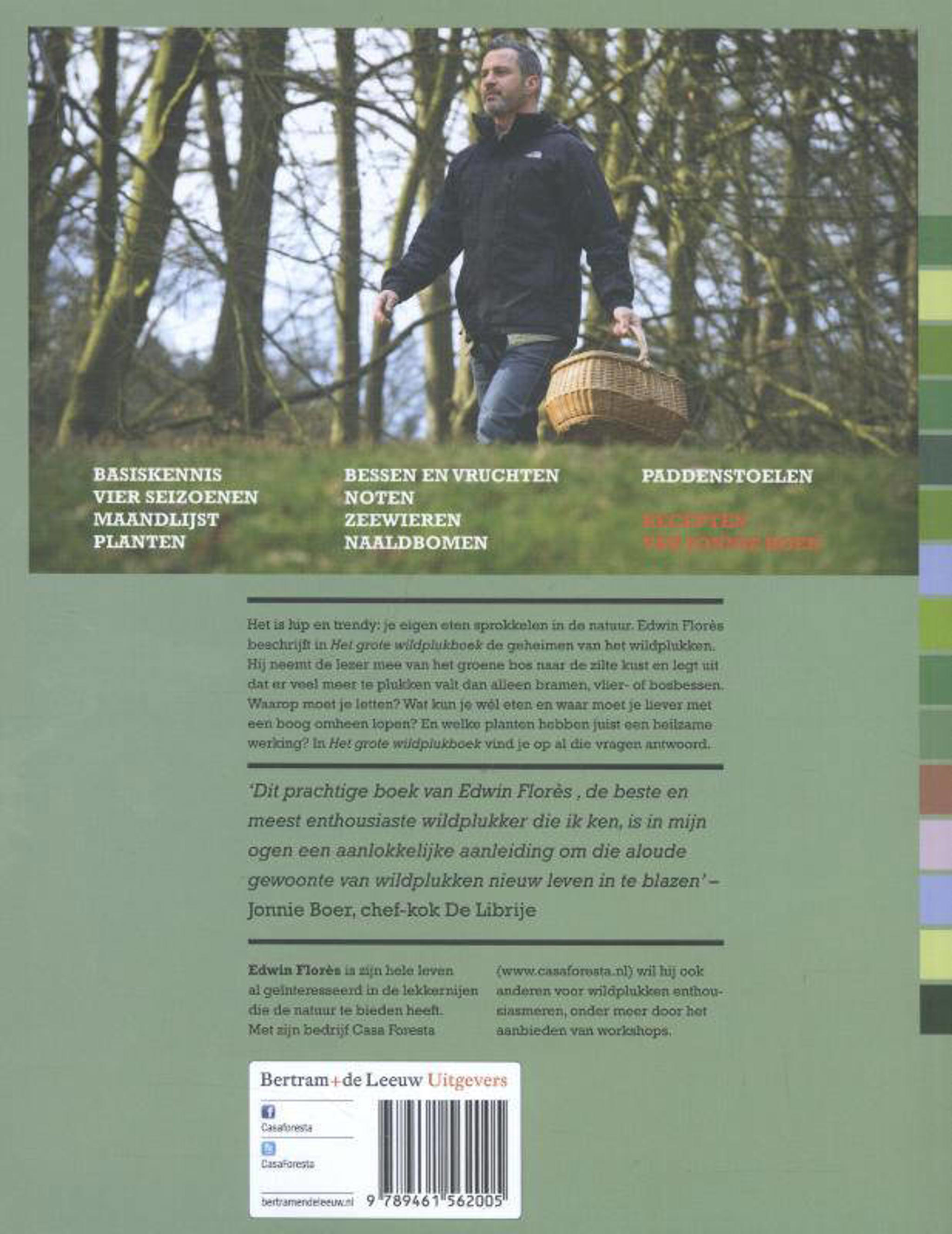 Edwin Flores Het grote wildplukboek | wehkamp