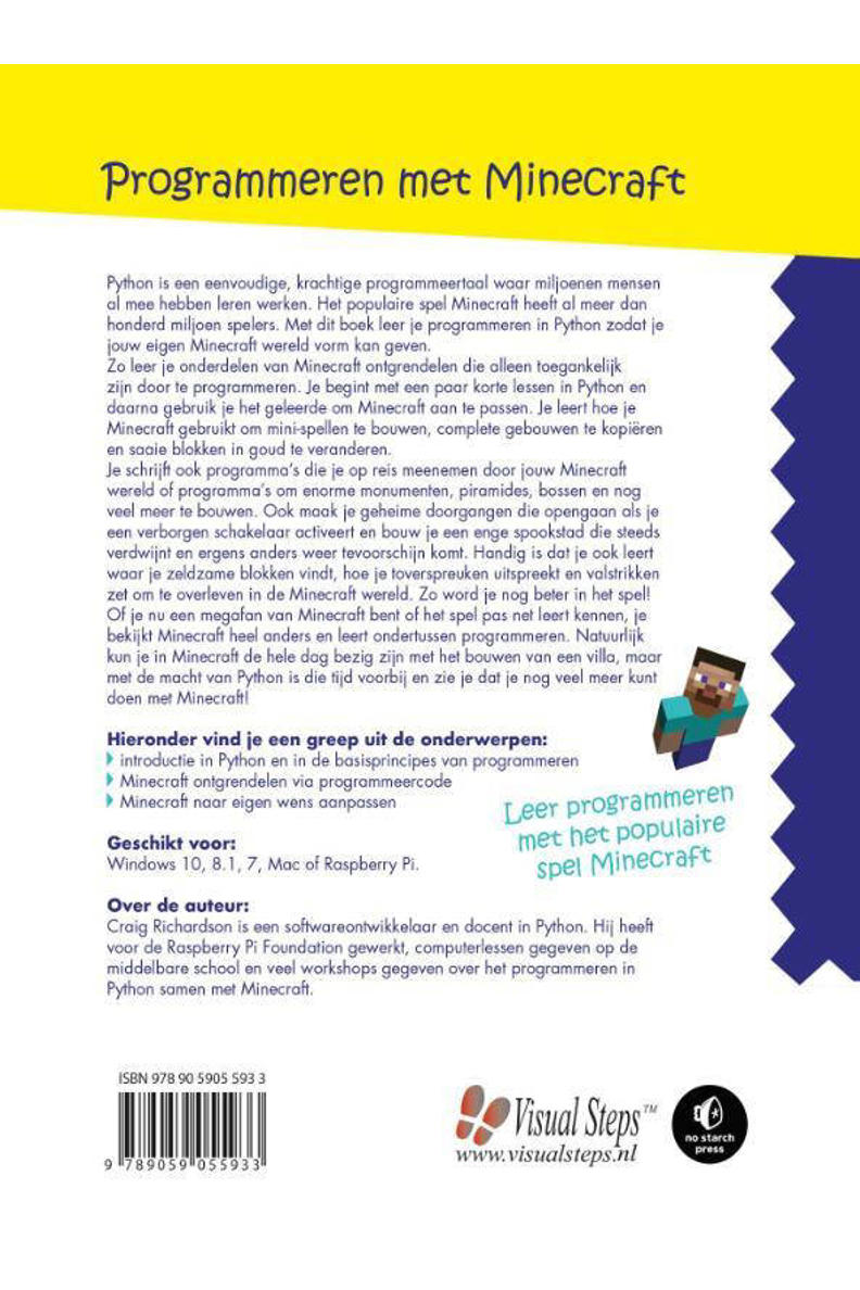 Craig Richardson Programmeren met Minecraft | wehkamp