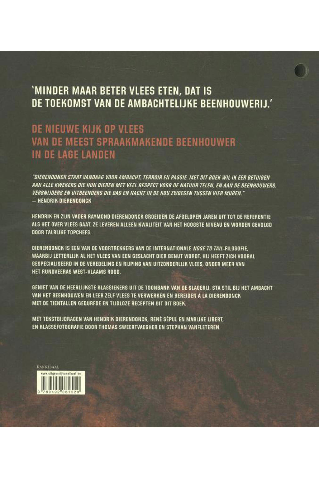 Hendrik Dierendonck, René Sépul, Marijke Libert, e.a. The butcher's ...