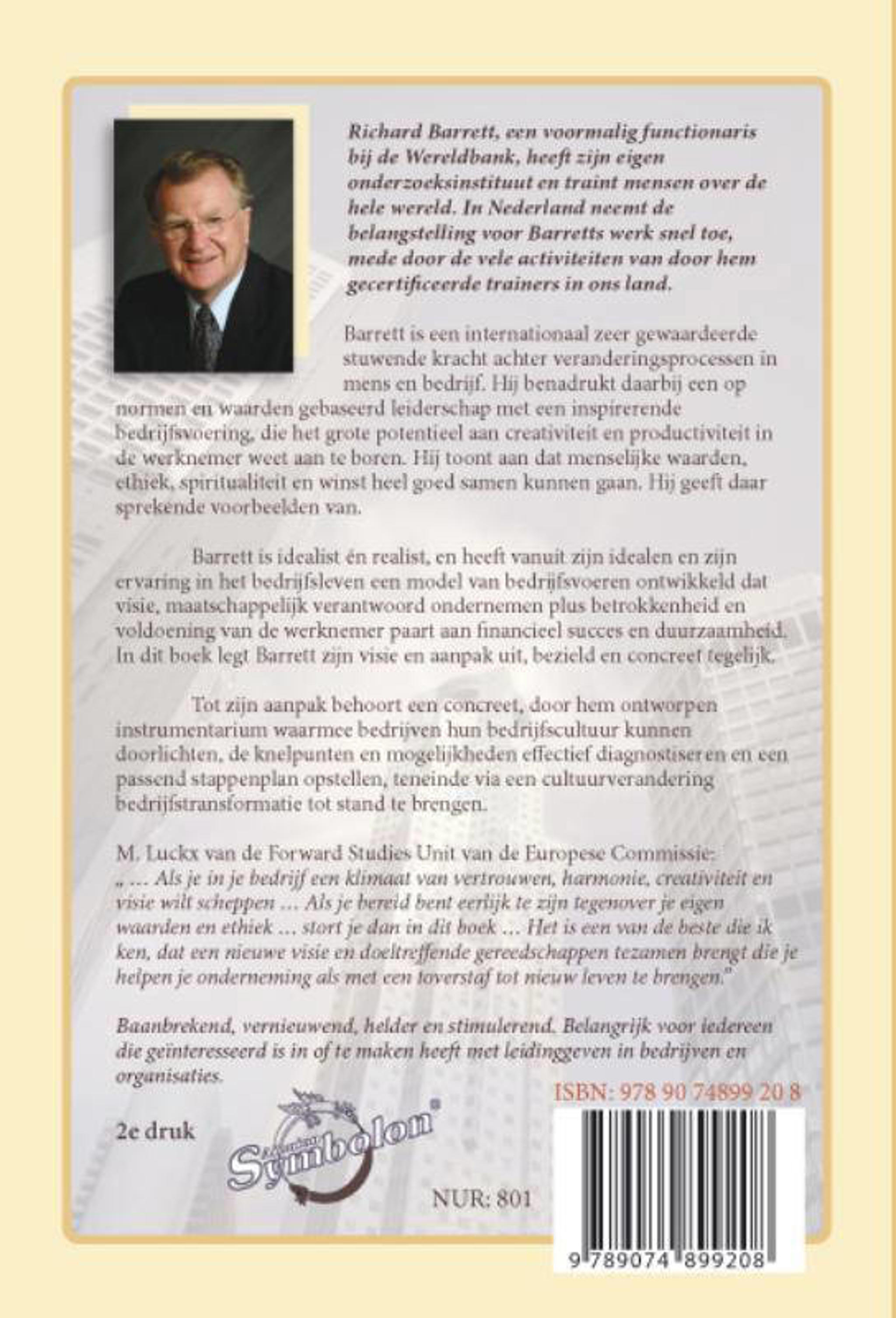 R. Barrett Naar bedrijfsvoering met een ziel | wehkamp