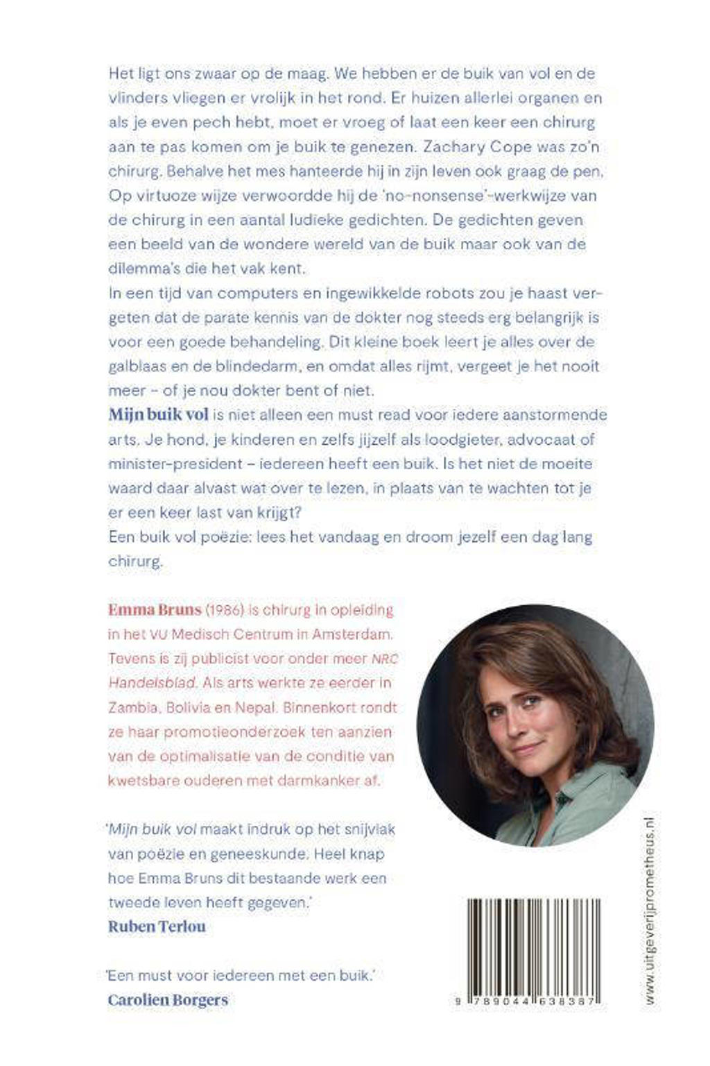 Emma Bruns en Zachary Cope Mijn buik vol | wehkamp