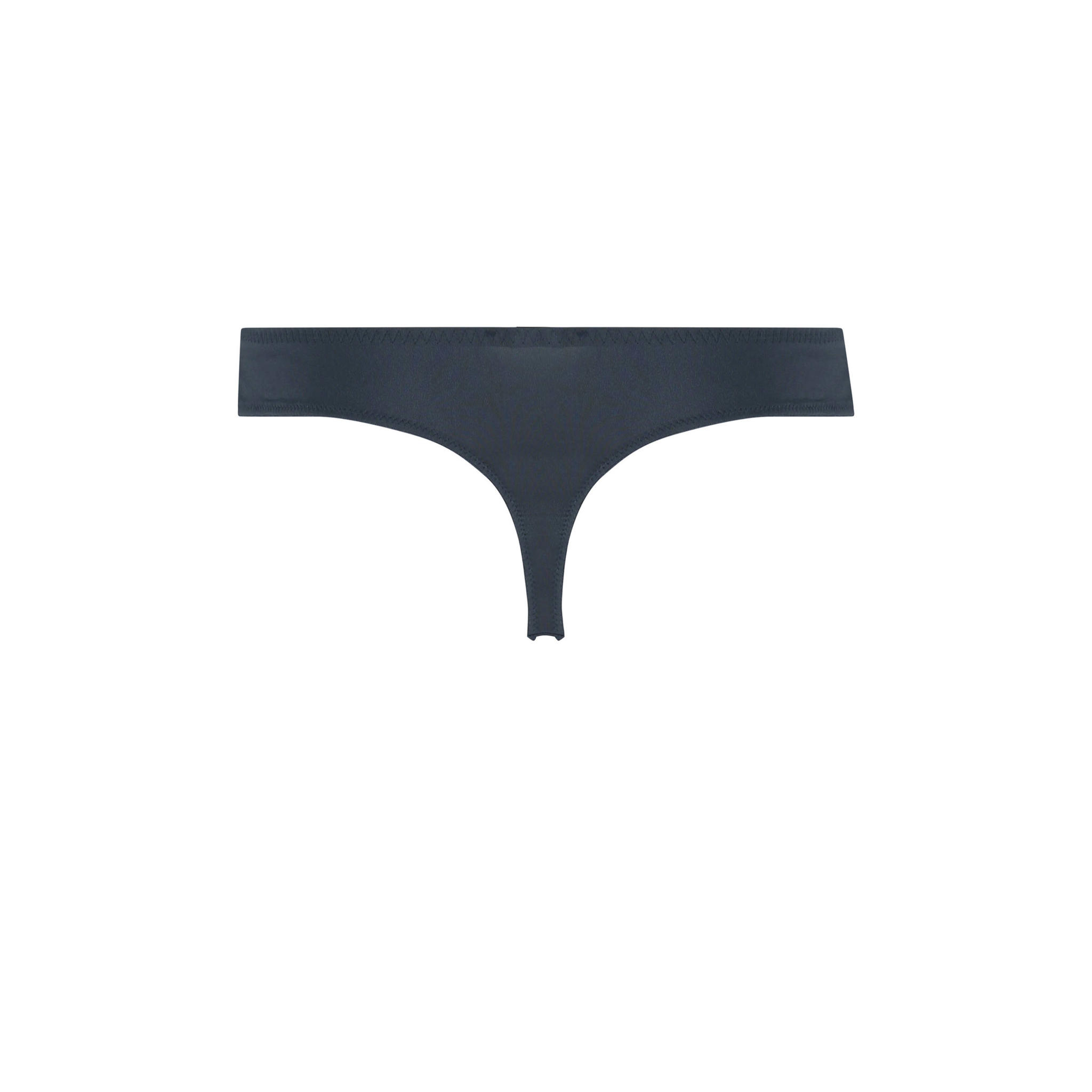 Hunkemöller string Theresa met kant donkerblauw | wehkamp