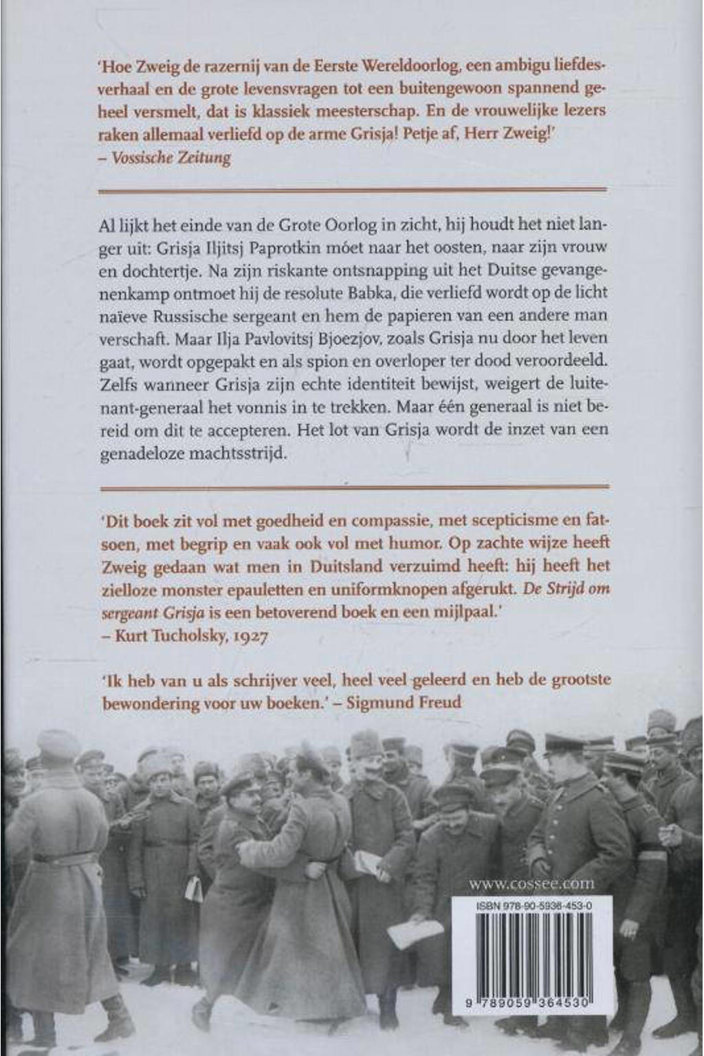 Arnold Zweig De strijd om sergeant Grisja | wehkamp