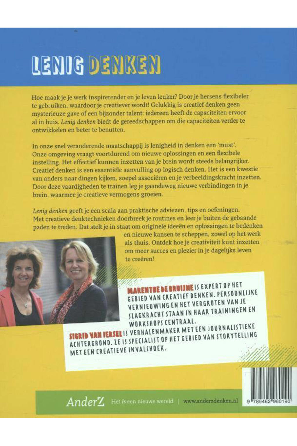 Marenthe de Bruijne en Sigrid van Iersel lenig Denken | wehkamp
