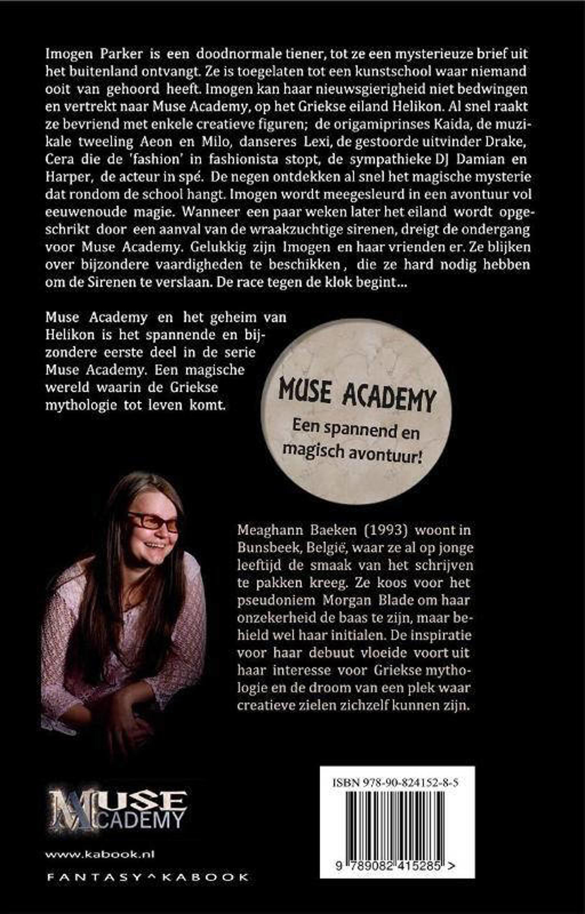 Morgan Blade Muse Academy: Muse Academy en het geheim van Helikon | wehkamp