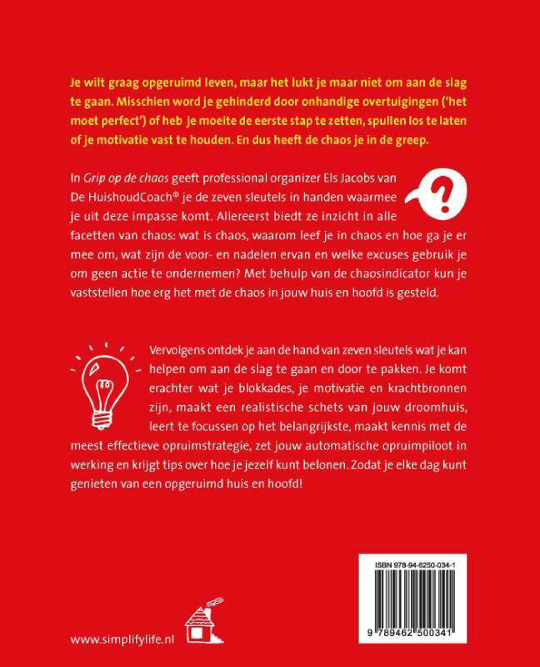 Els Jacobs Grip op de chaos kopen? | Morgen in huis | wehkamp