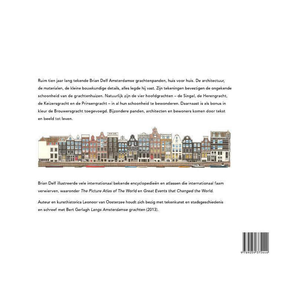 Brian Delf en Leonoor van Oosterzee De grachten van Amsterdam | wehkamp