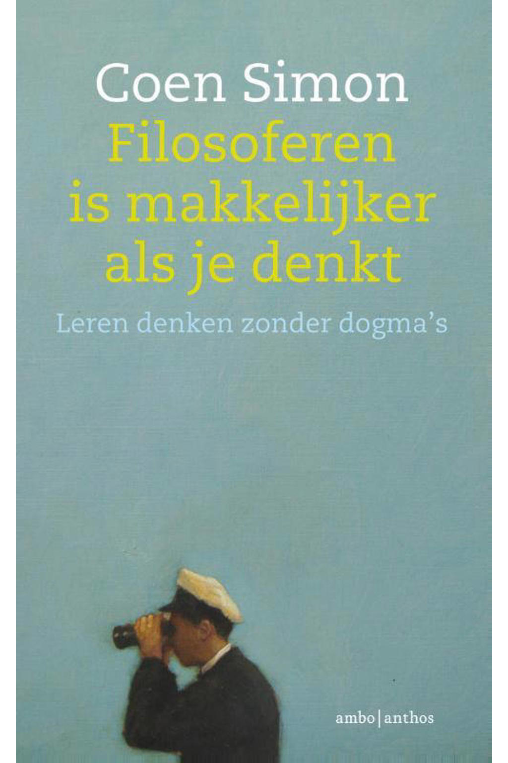 Coen Simon Filosoferen is makkelijker als je denkt | wehkamp