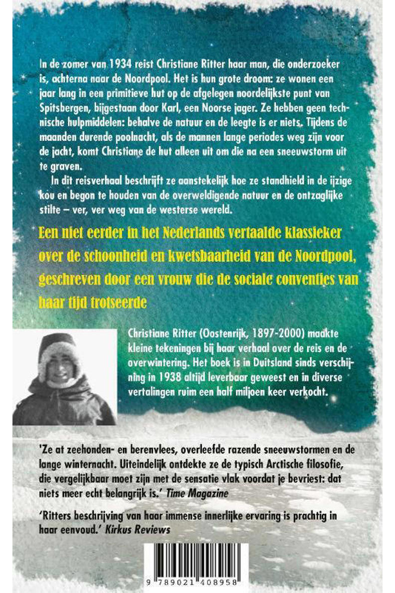Christiane Ritter Een vrouw in de poolnacht | wehkamp