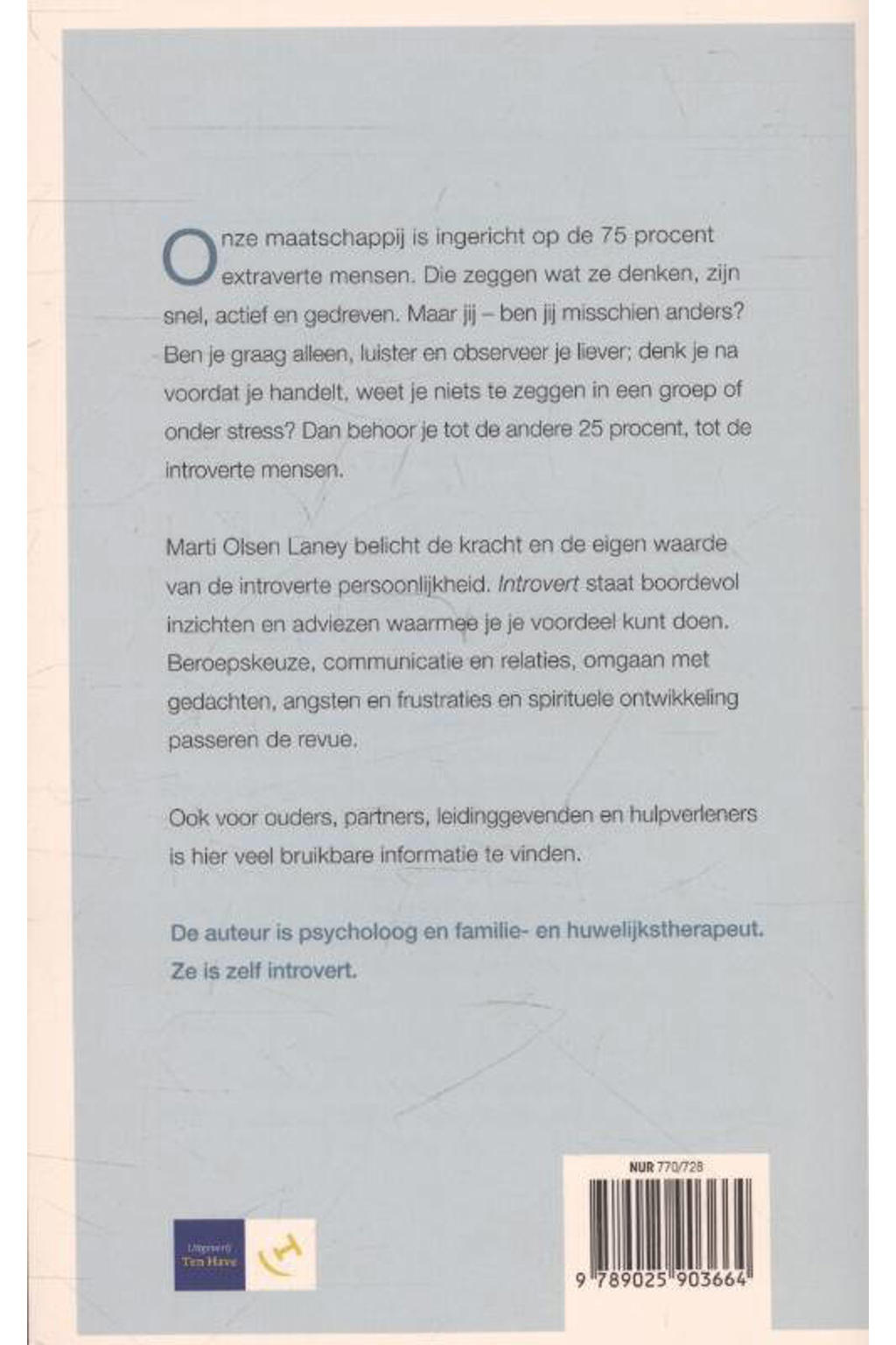 Marti Olsen Laney Introvert kopen? | Morgen in huis | wehkamp