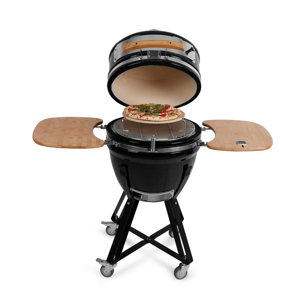 Patton kamado barbecue (21 inch) Meat & Pizza editie | wehkamp