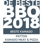 Patton kamado barbecue (21 inch) Meat & Pizza editie | wehkamp