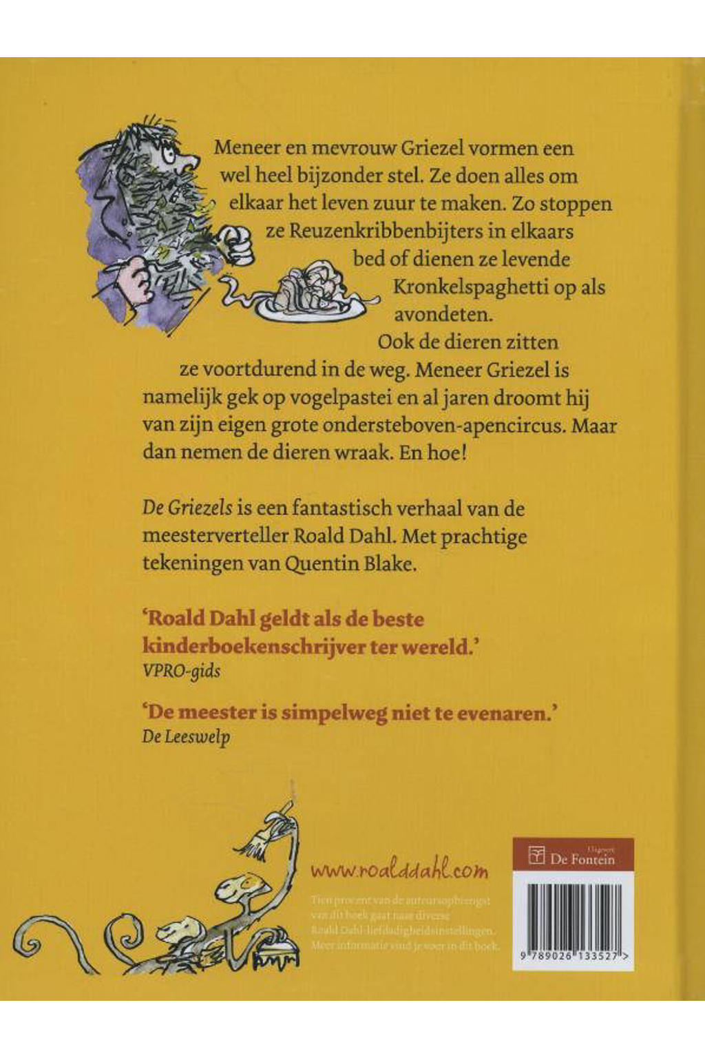 Roald Dahl De griezels kopen? | Morgen in huis | wehkamp