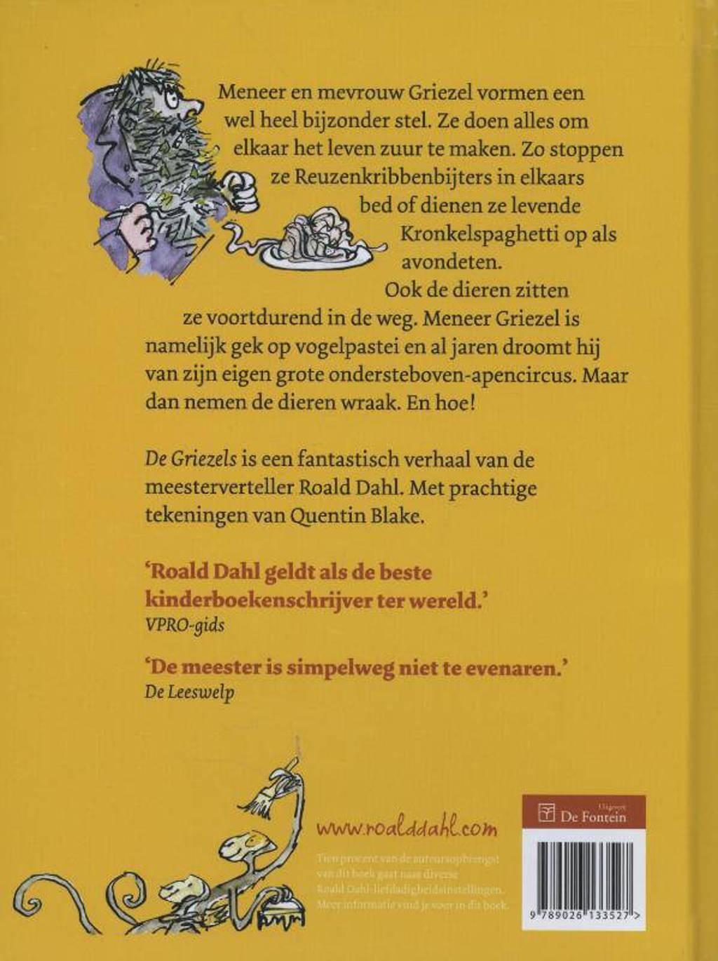 Roald Dahl De griezels | wehkamp
