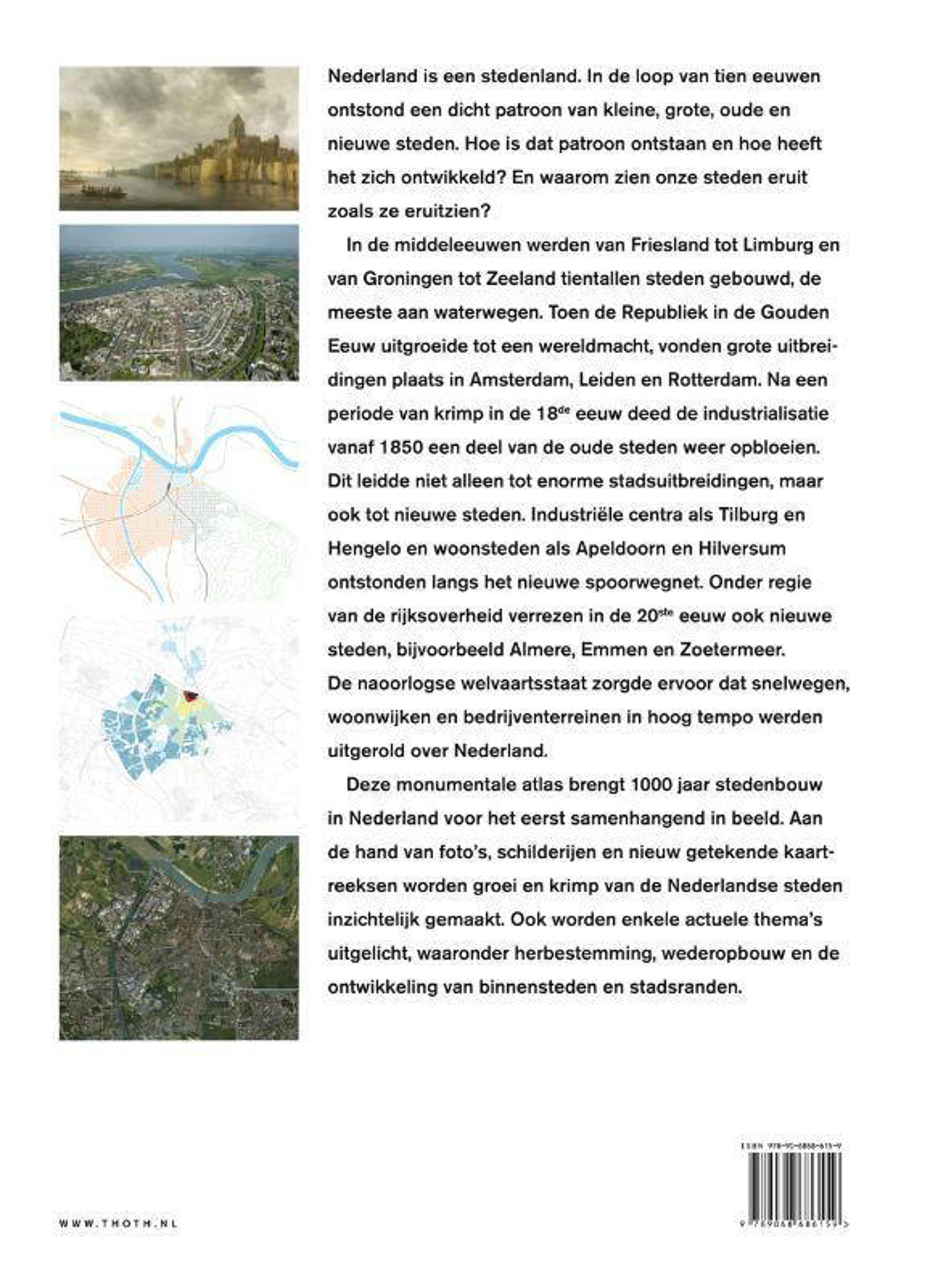 Atlas van de verstedelijking in Nederland | wehkamp