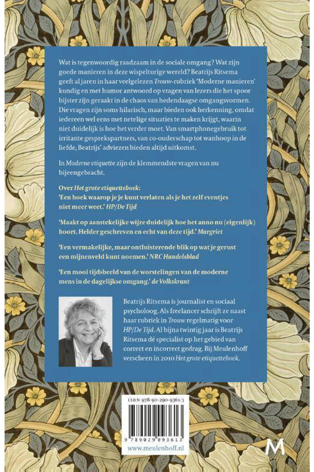 Beatrijs Ritsema Moderne etiquette | wehkamp