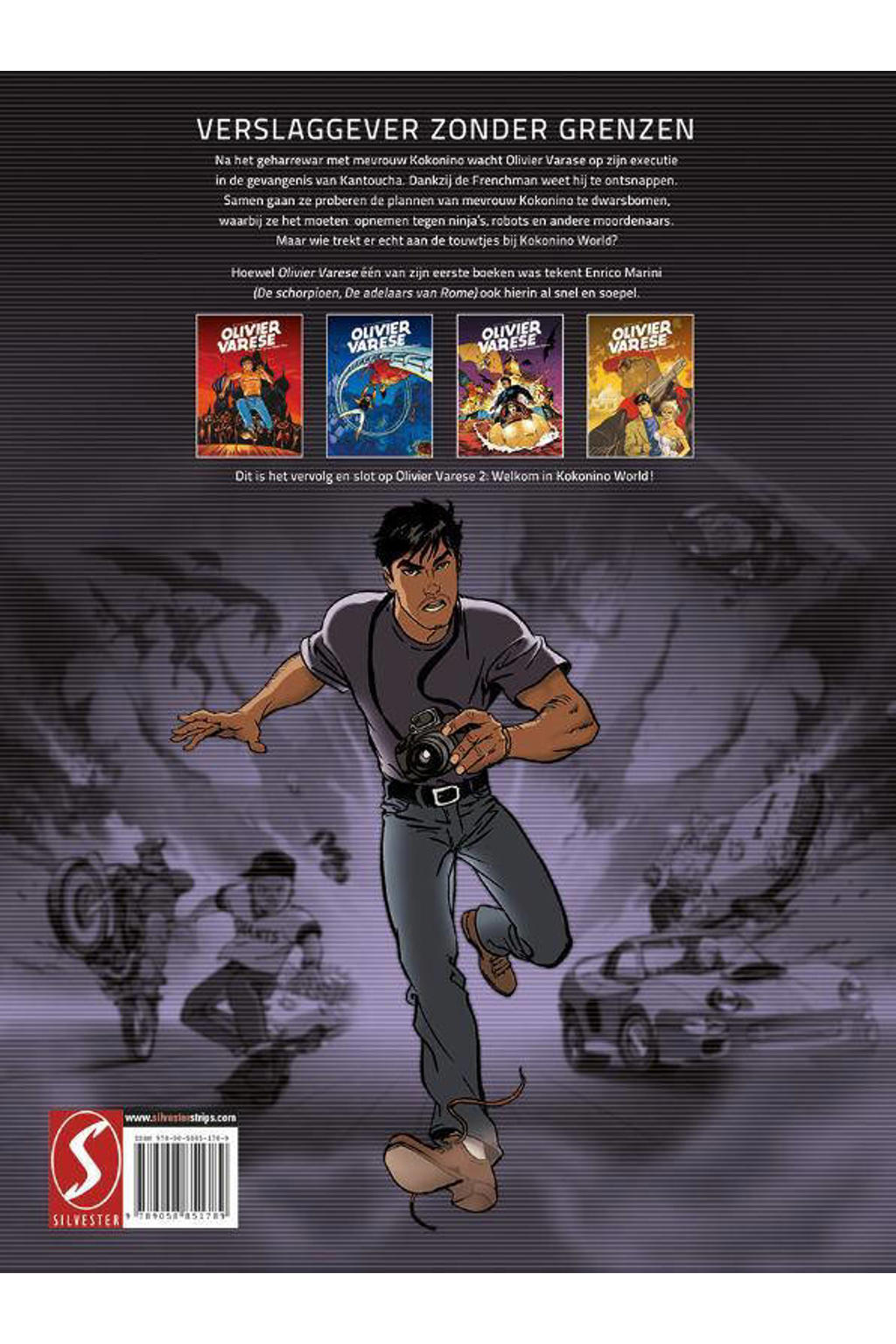 Enrico Marini en Thierry Smolderen Olivier Varese 3: Aanval op Kokonino ...