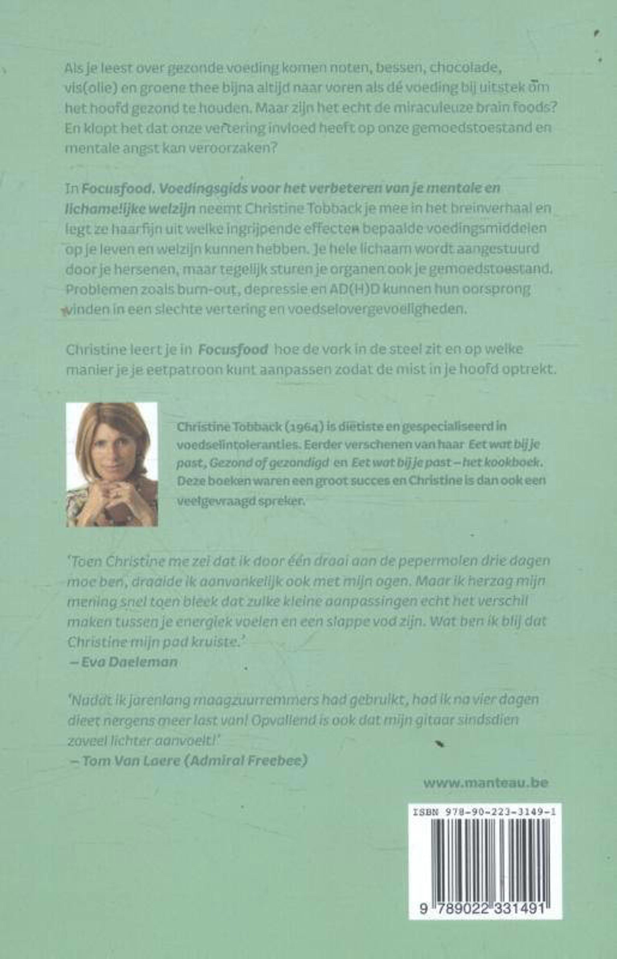 Christine Tobback Focusfood kopen? | Morgen in huis | wehkamp