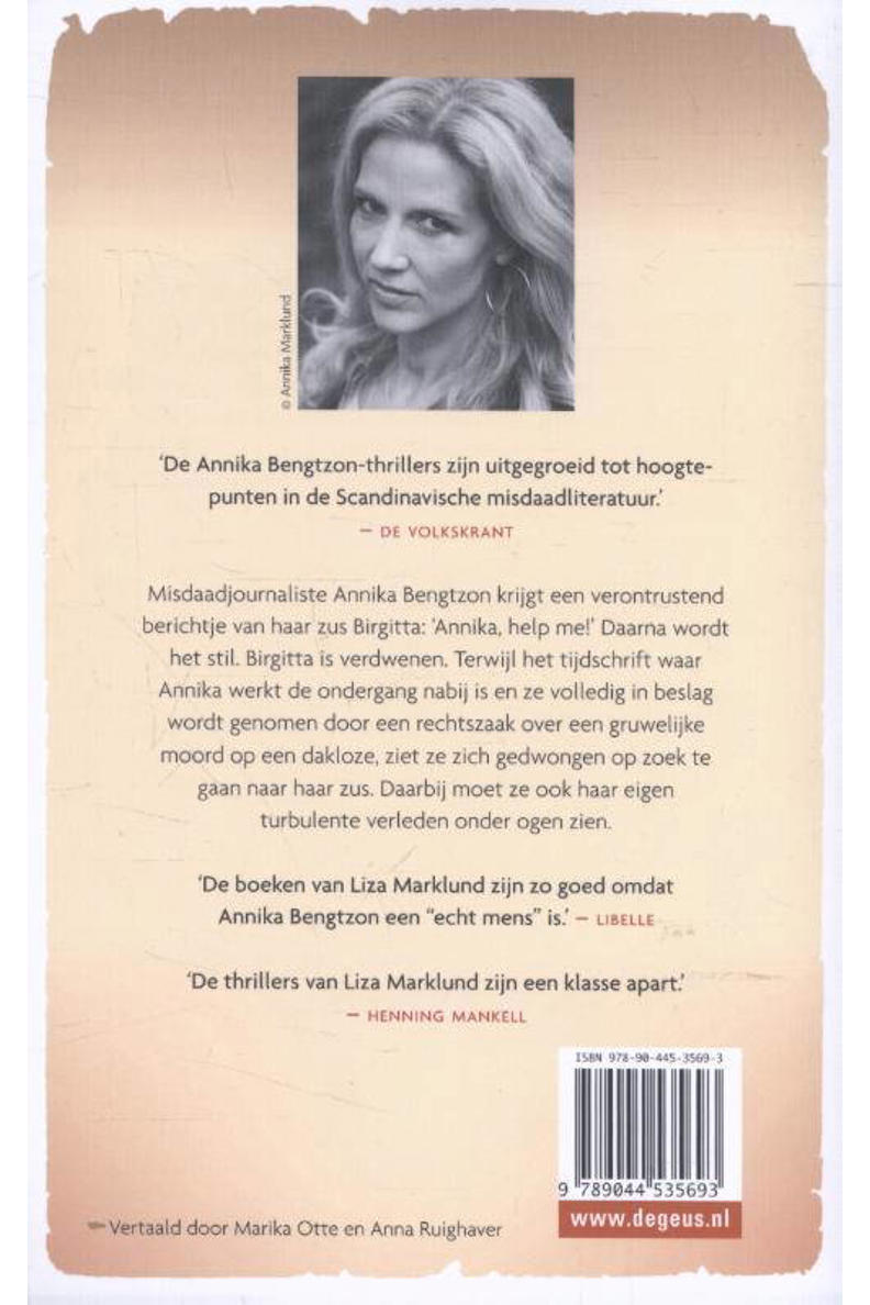 Liza Marklund Annika Bengtzon: IJzer en bloed | wehkamp