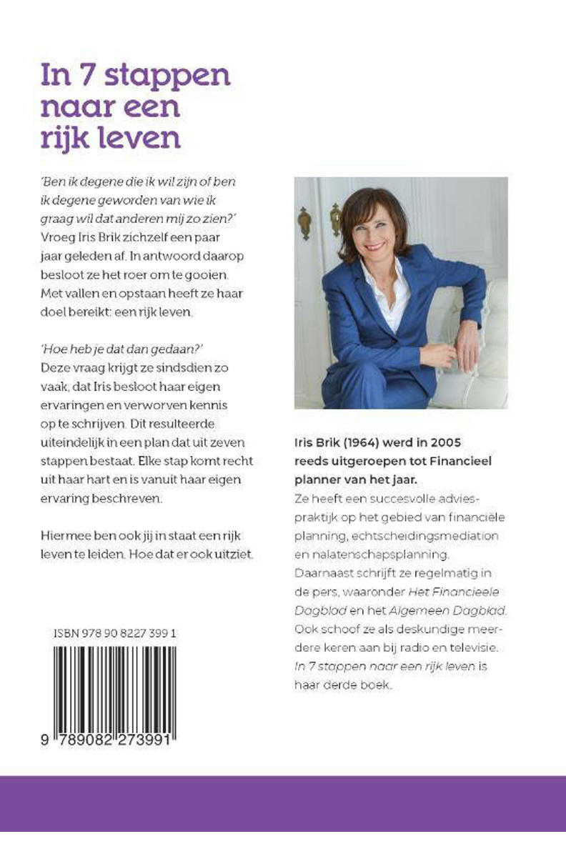Iris Brik In 7 stappen naar een rijk leven | wehkamp