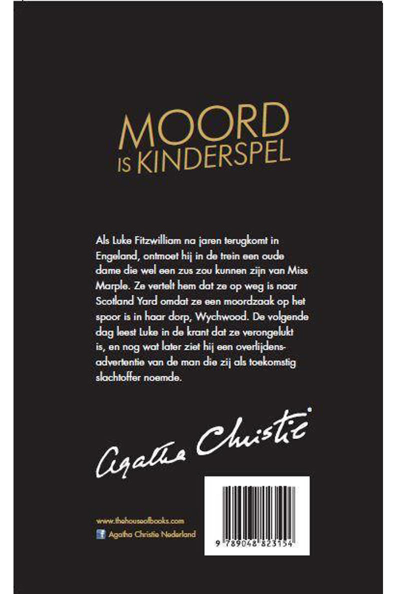 Agatha Christie Agatha Christie: Moord is kinderspel | wehkamp