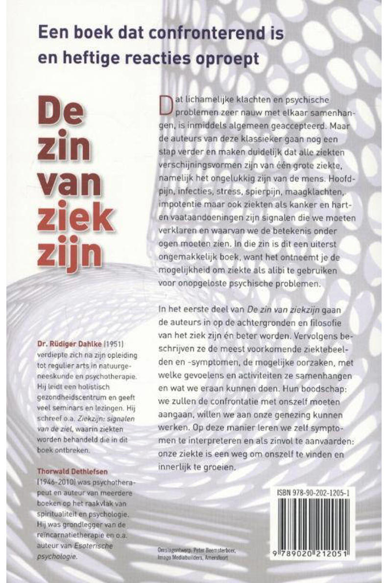 Thorwald Dethlefsen en Rüdiger Dahlke De zin van ziekzijn | wehkamp