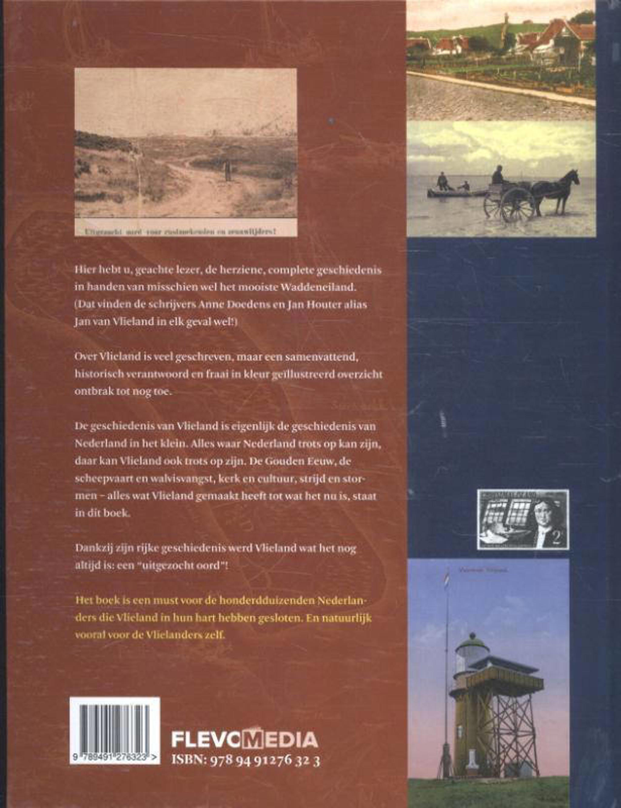 Anne Doedens en Jan Houter Vlieland een Nederlandse Geschiedenis | wehkamp
