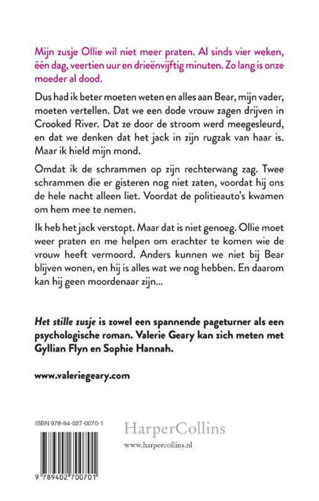 Valerie Geary Het stille zusje | wehkamp