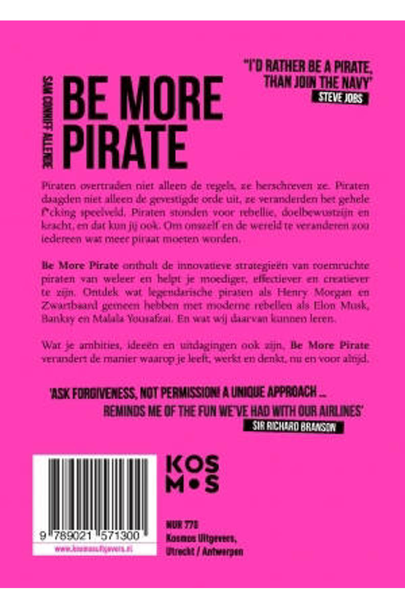 Sam Conniff Allende Be More Pirate | wehkamp