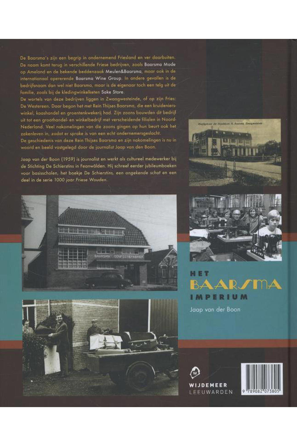 Jaap van der Boon Het Baarsma-imperium | wehkamp