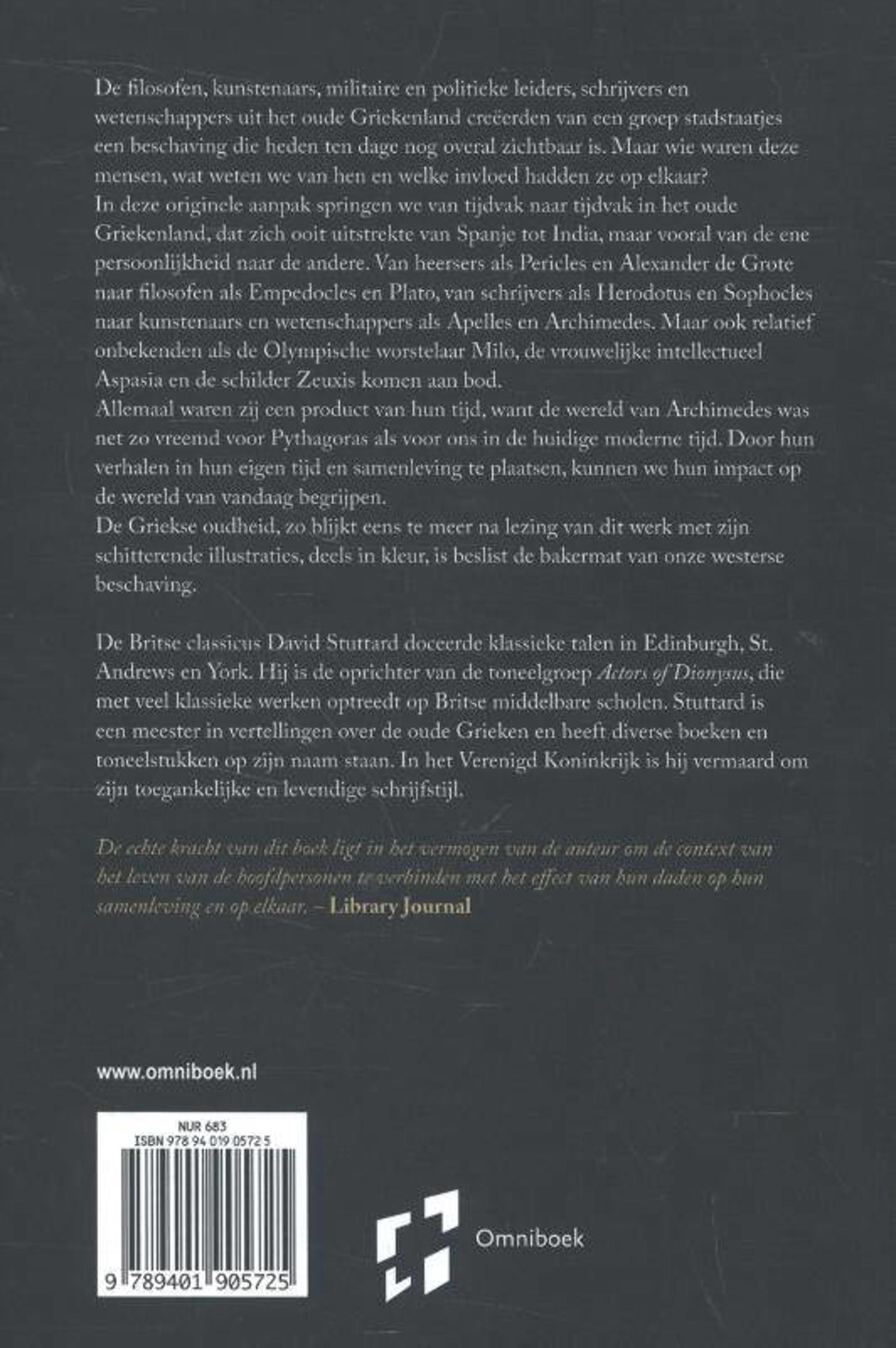 David Stuttard De Griekse Oudheid in vijftig levens | wehkamp