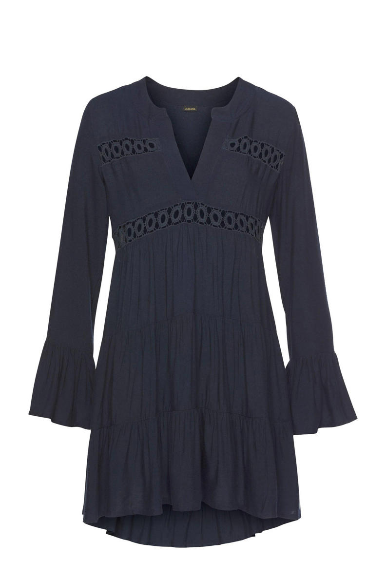 Lascana strandtuniek donkerblauw | wehkamp