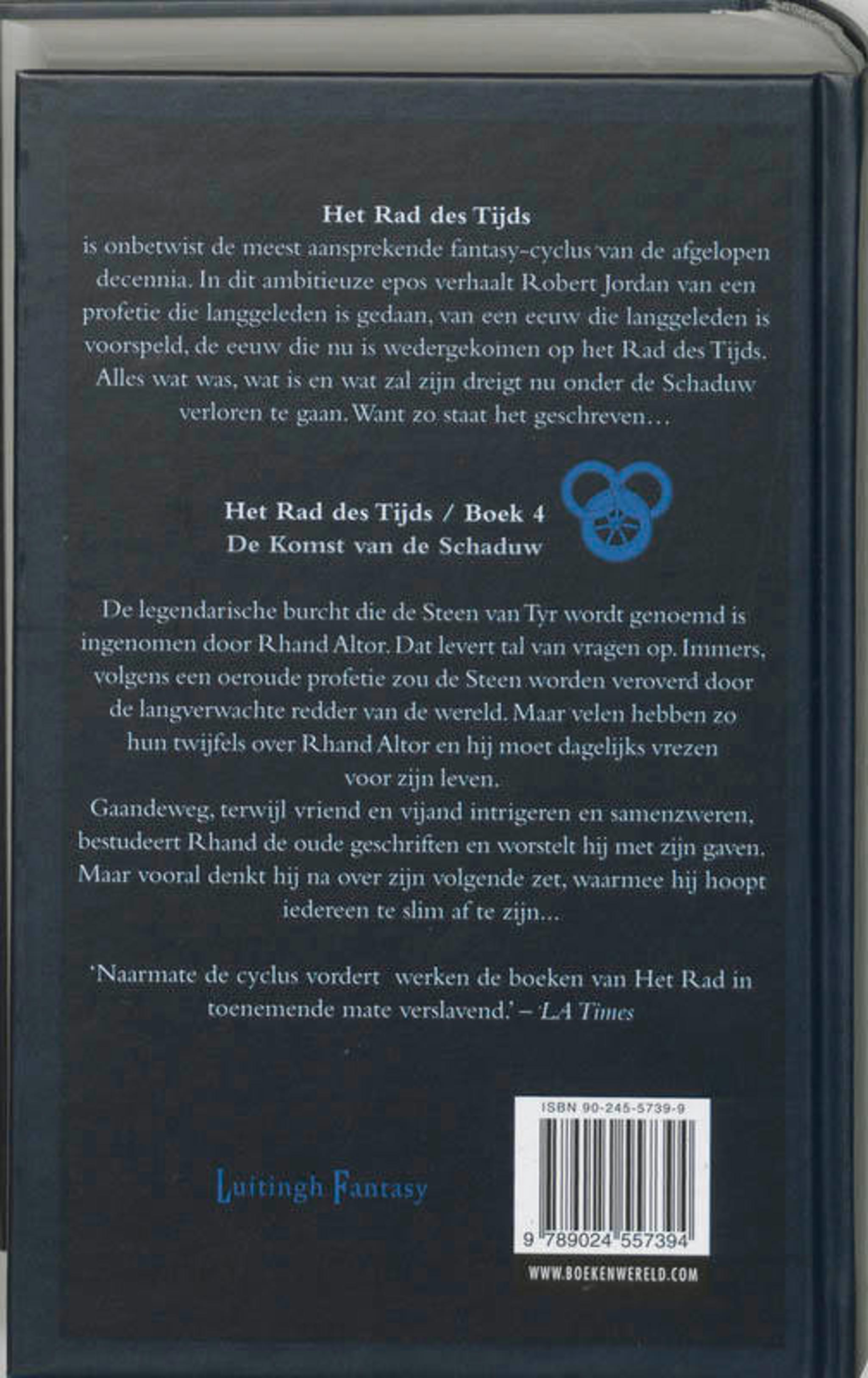 Robert Jordan Het Rad des Tijds: De komst van de schaduw | wehkamp