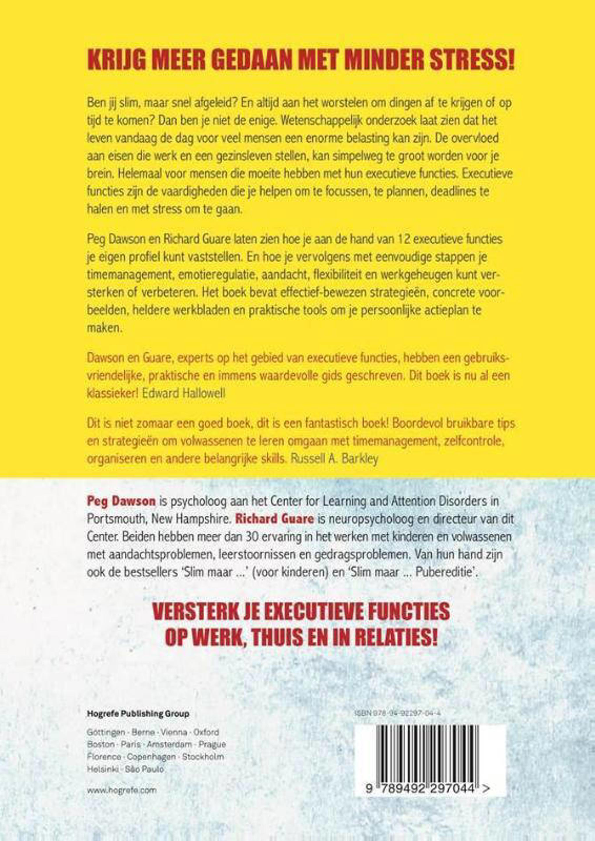 Peg Dawson en Richard Guare Slim maar... | wehkamp