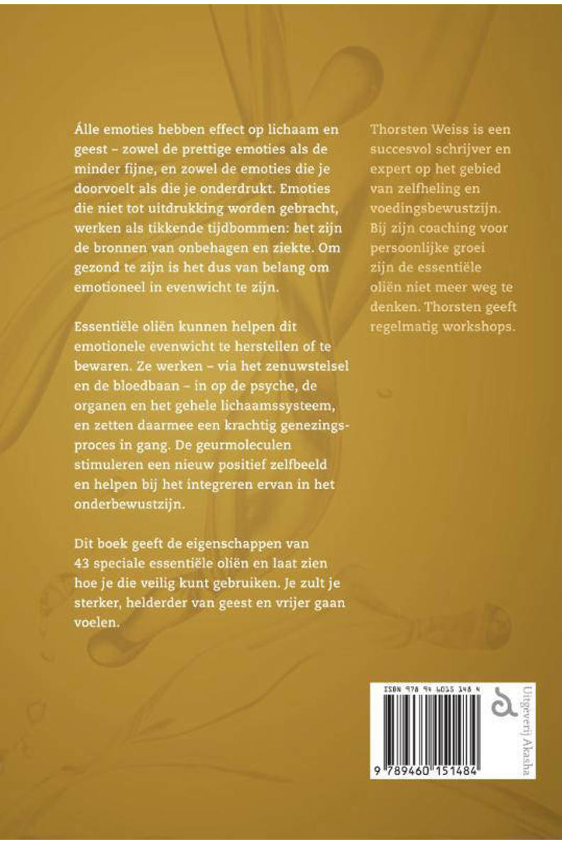 Thorsten Weiss Breng je emoties in balans met essentiële oliën | wehkamp