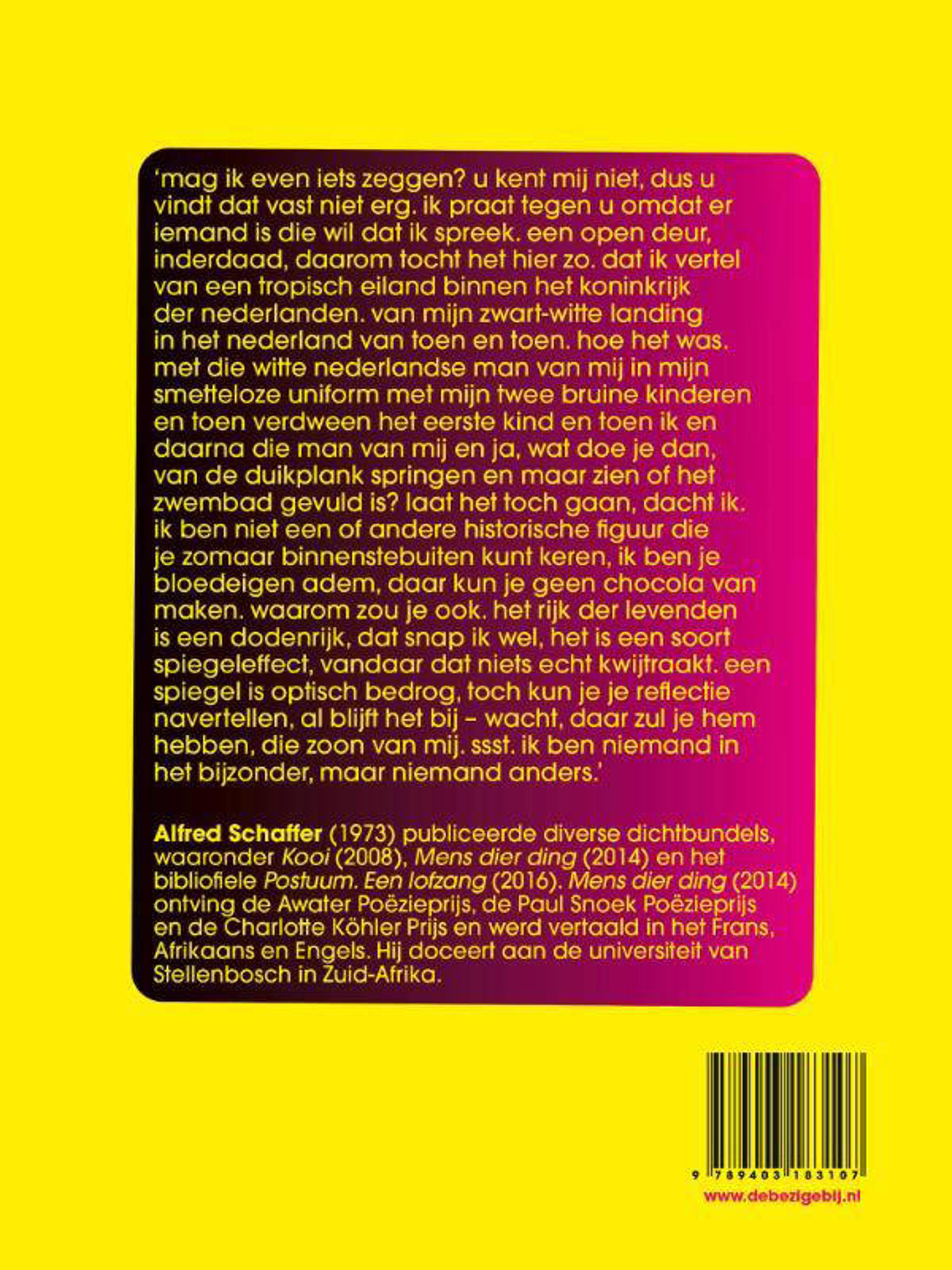 Alfred Schaffer Wie was ik | wehkamp