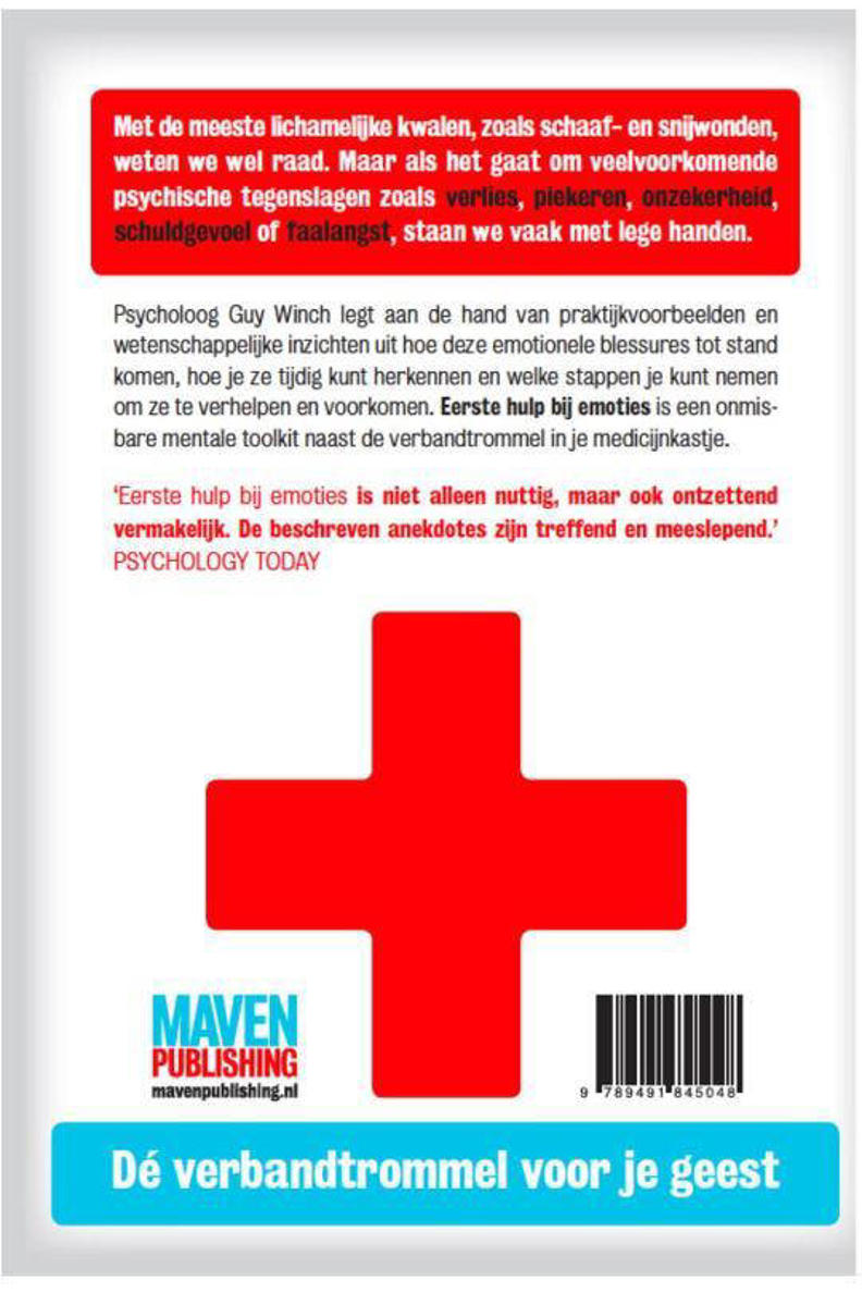Guy Winch Eerste hulp bij emoties | wehkamp