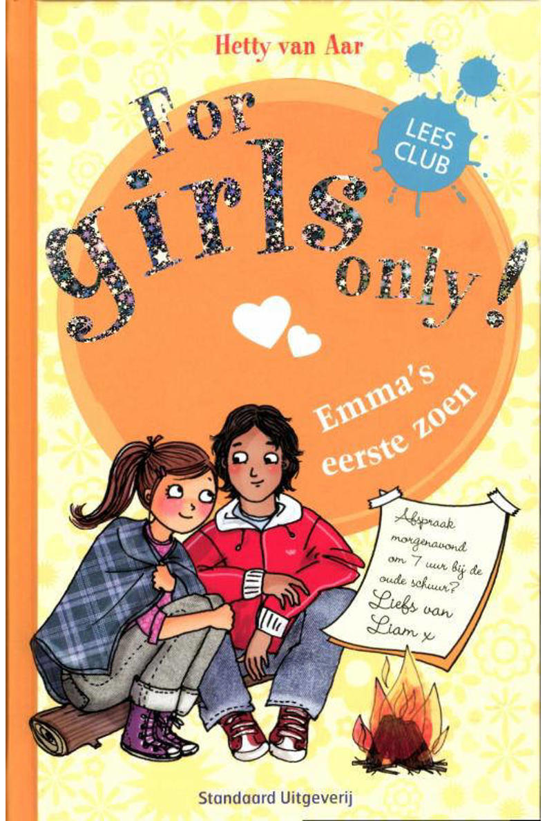 Hetty Van Aar For Girls Only!: Emma's eerste zoen | wehkamp